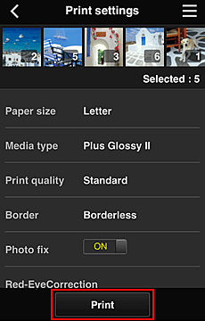 Using Canon Inkjet Cloud Printing Center