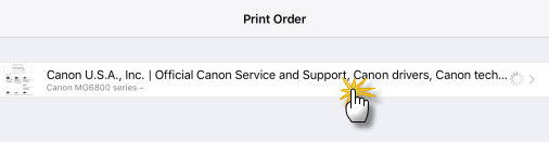Print using AirPrint from your iOS device - iPhone or iPad