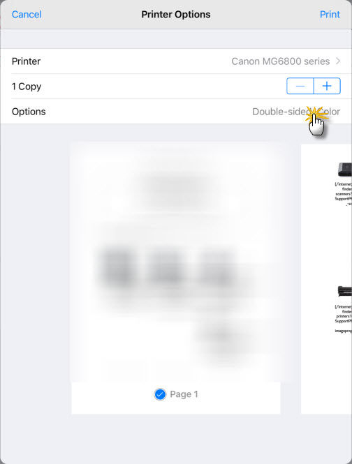 Print using AirPrint from your iOS device - iPhone or iPad