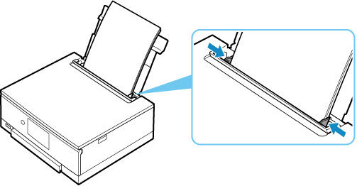Support Code 1000 Appears (No Paper in Rear Tray / Paper Not Loaded in Rear Tray Properly) - TS8320