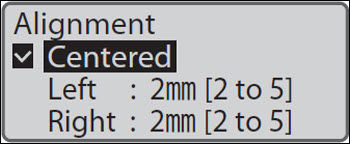 Set the Cut Length - MK3000