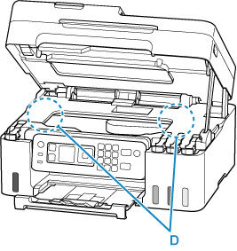 Remove Paper Jammed Inside the Printer - G4270