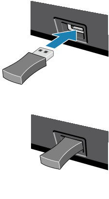 Attaching or Removing the BU-30 Bluetooth Adapter - MX922