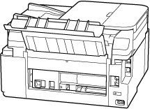 Paper is Jammed in the Rear Side of the Printer - G7020