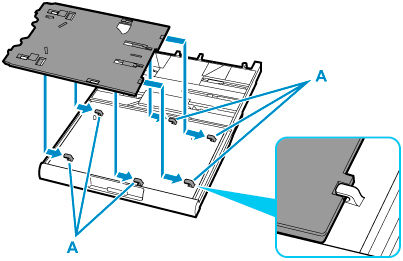 How to Detach / Attach Multi-purpose Tray - TS9520 / TS9521C