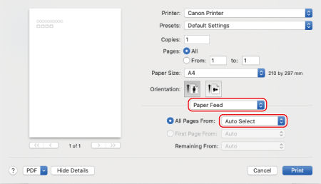 Printing on Preprinted Paper with a Logo - imageCLASS LBP674Cdw