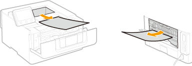 Clearing paper jams in the main unit. LBP226dw LBP227dw LBP228dw