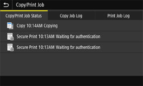 The Operation Panel and the Display