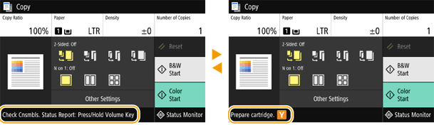 The Operation Panel and the Display