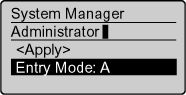 Setting the System Manager Information (MF8050/MF8350)