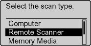 Set the machine to Remote Scanner (MF8050/MF8350)(Windows)