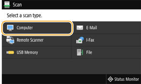 Scanning and saving to a computer - 5 inch touch screen laser products