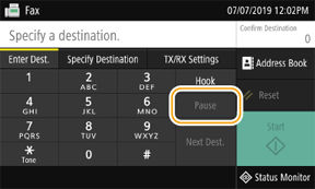 Cannot Send an International Fax