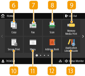 The Operation Panel and the Display