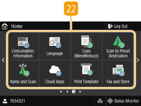 The Operation Panel and the Display
