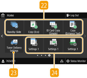 The Operation Panel and the Display