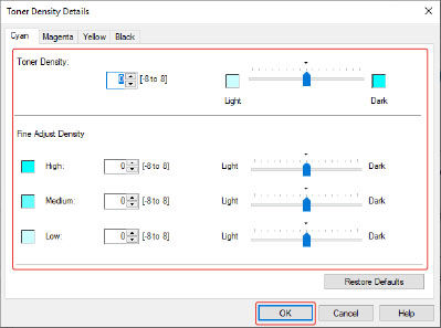 Printing is too light/dark from a Windows computer - MF630 series ...