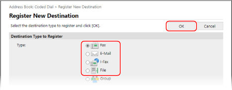 Editing the Address Book from a Computer (Remote UI) - imageCLASS X MF1333C
