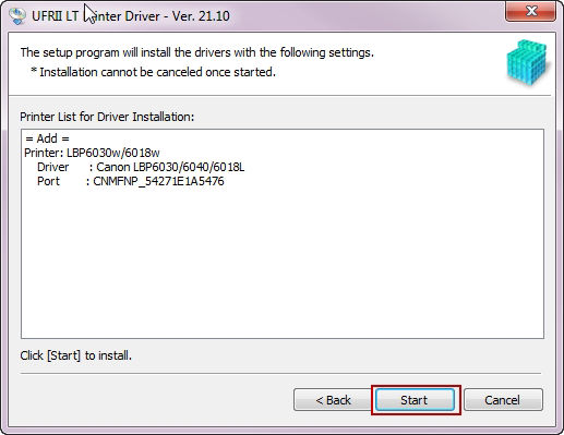 Setting up the LBP6030w, LBP6230dw, and LBP7110Cw printers wirelessly ...