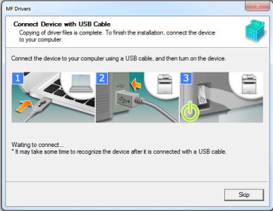 Unable to scan through USB connection after windows 10 update (MF ...