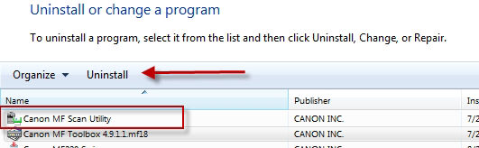 Unable to scan through network connection after windows 10 update (MF ...