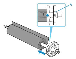 Loading Roll Media in to the imagePROGRAF TM Series Printers