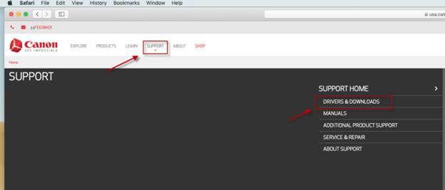 How to configure an imagePROGRAF iPF670E connected to a Mac