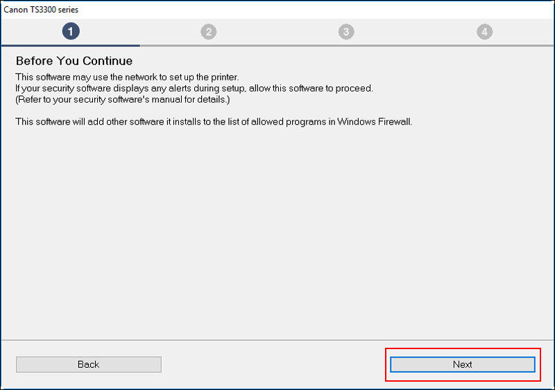 Set up the PIXMA TS3320 for use via USB - Windows