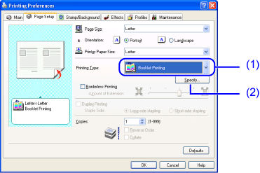 Use Booklet Printing (Windows)