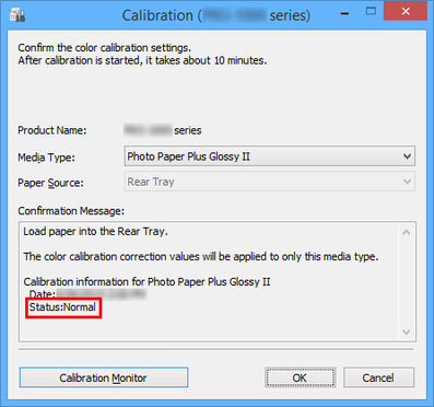 Performing Color Calibration from Quick Utility Toolbox (Windows)
