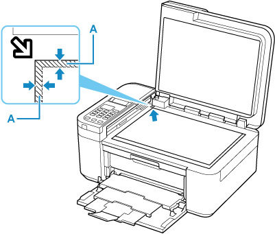 Loading Original Items on the Platen (Scanner Glass) Based on Use - TR4720