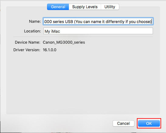 Connecting Your Printer to a Wireless LAN with a USB Cable (Mac ...