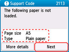 Support Code 2113 Appears - GX4020