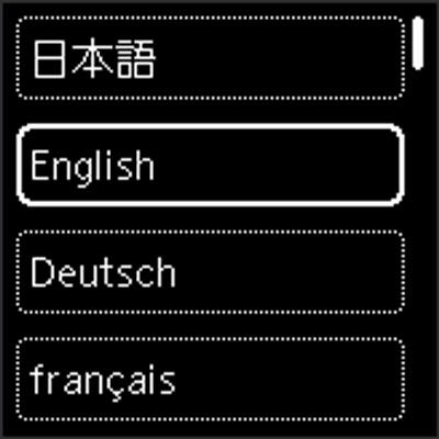 How to Change the Language on the Screen - TS5320