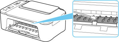 Cleaning Inside the Printer (Bottom Plate Cleaning) from the Operation ...