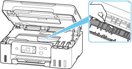 Clean Inside the Printer (Bottom Plate Cleaning) - G2270