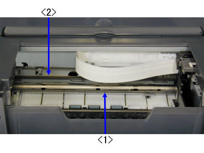 Clean inside the printer i550 / i850