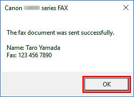 Sending Faxes from a Windows PC - TR7520 / TR8520