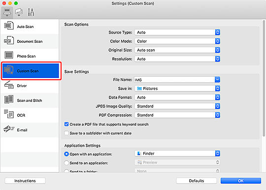 Scanning Multiple Original Items at One Time (Mac) - TS6320