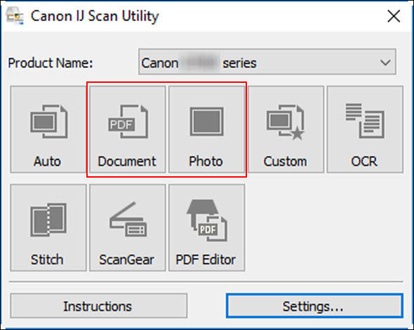 IJ Scan Utility (Windows) - Scanning Documents and Photos - G2260 / G3260
