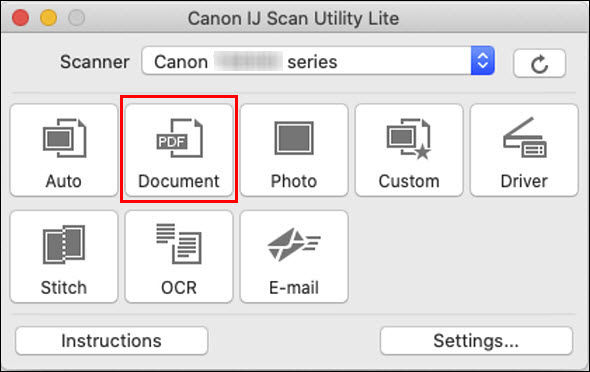 IJ Scan Utility Lite - Scanning Multiple Documents at One Time from the ...