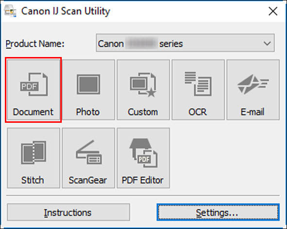 IJ Scan Utility (Windows) - Scanning Multiple Single-Sided Documents at ...