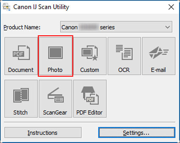 IJ Scan Utility (Windows) - Saving After Checking Scan Results - G620