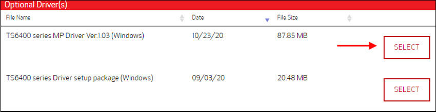 Install the Standalone MP Drivers for Windows - GX5020