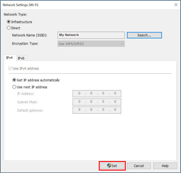 Connecting the Printer to a Wireless Network (Easy Wireless Connect ...