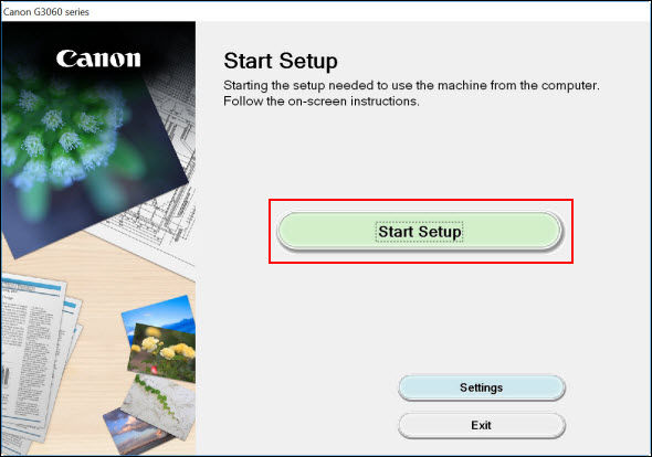 PIXMA G3260 USB Setup - Windows