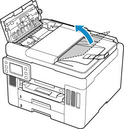 Support Code 2801 Appears (Document Jammed in ADF) - GX7020