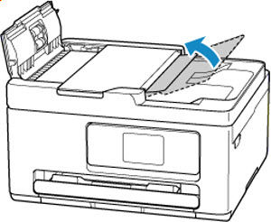 Support Code 2803 Appears (Document is too Long or is Jammed Inside the ADF) - G7020