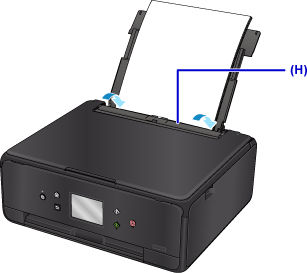 Load Paper in the Rear Tray - TS6020