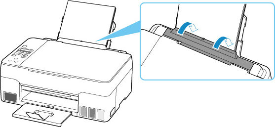 Support Code 1000 Appears (No Paper in Rear Tray / Paper Not Loaded in ...